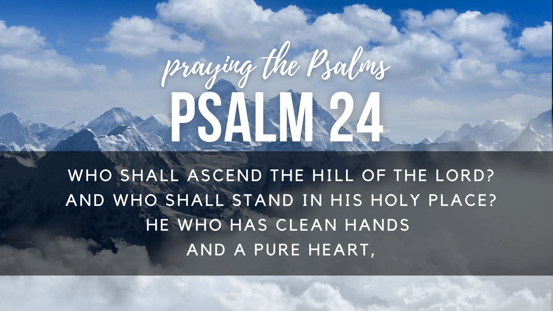 How to Pray the Scripture